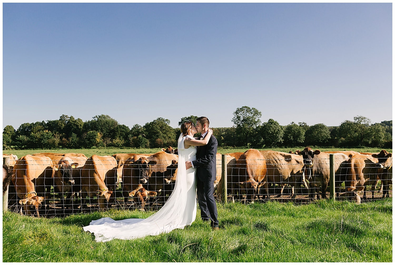 Ingestre wedding photography with relaxed farm reception - Jo Hastings ...